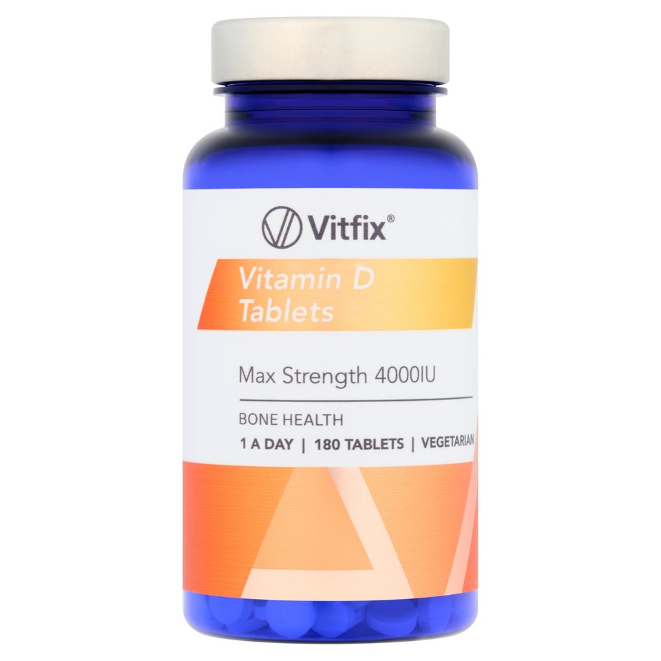 Vitfix Vitamin D Tablets 4000Iu - Morrisons Online Groceries & Offers