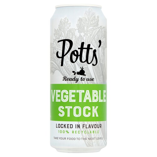 Potts Vegetable Stock Can - Morrisons Online Groceries & Offers