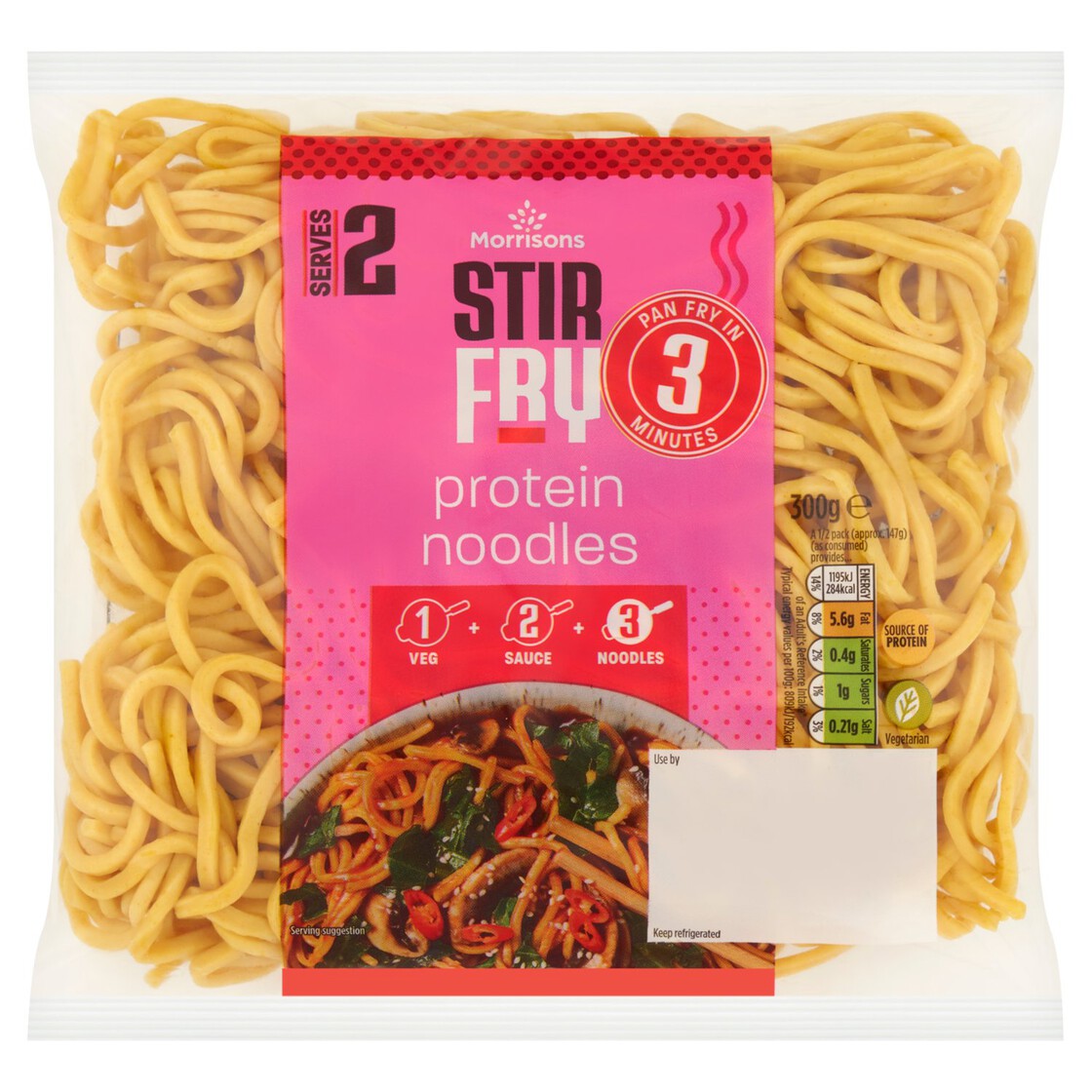 Market Street Protein Noodles 300g - Morrisons Online Groceries & Offers