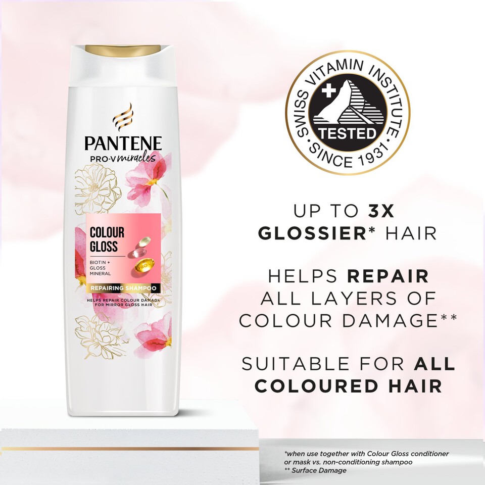 Pantene Color Pro V Miracles Shampoo - Morrisons Online Groceries & Offers
