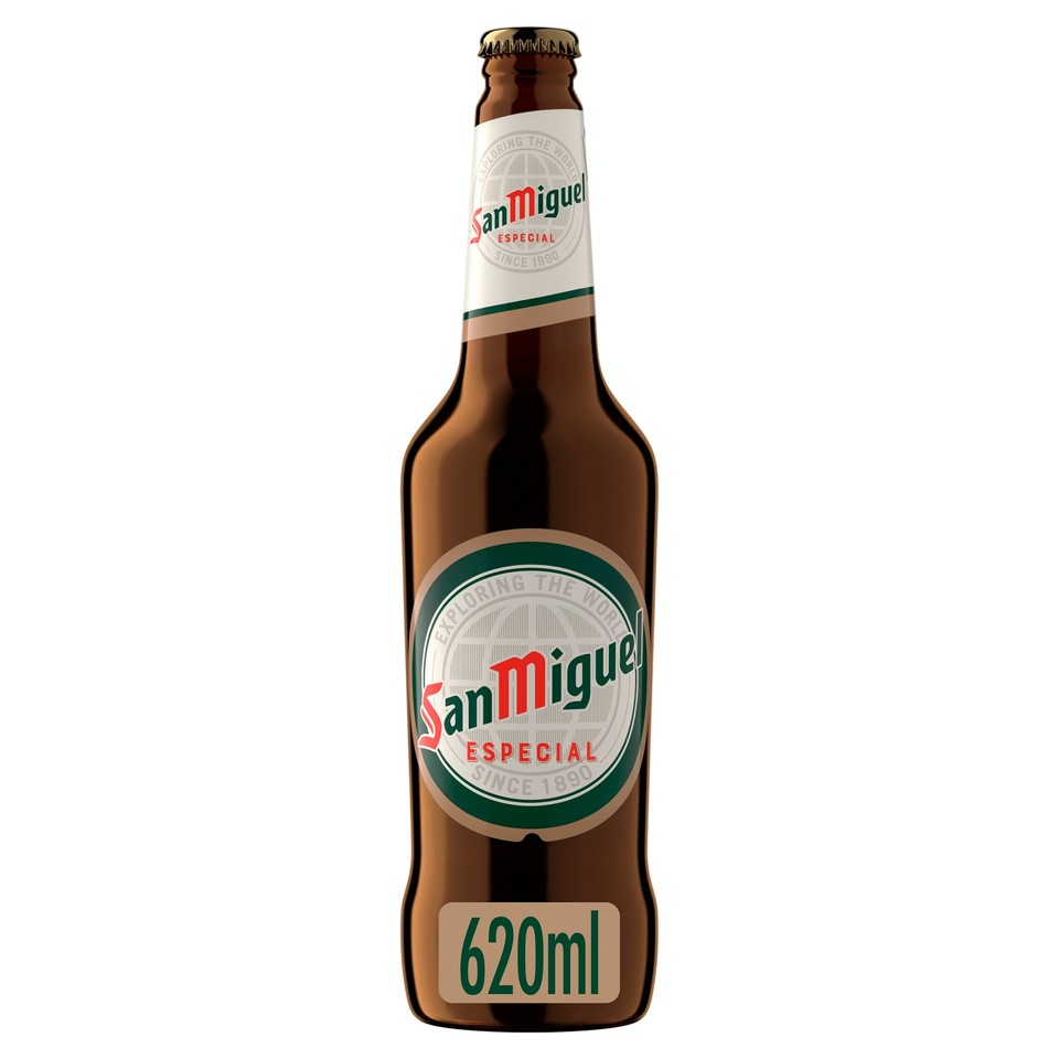 San Miguel 620ml - Morrisons Online Groceries & Offers