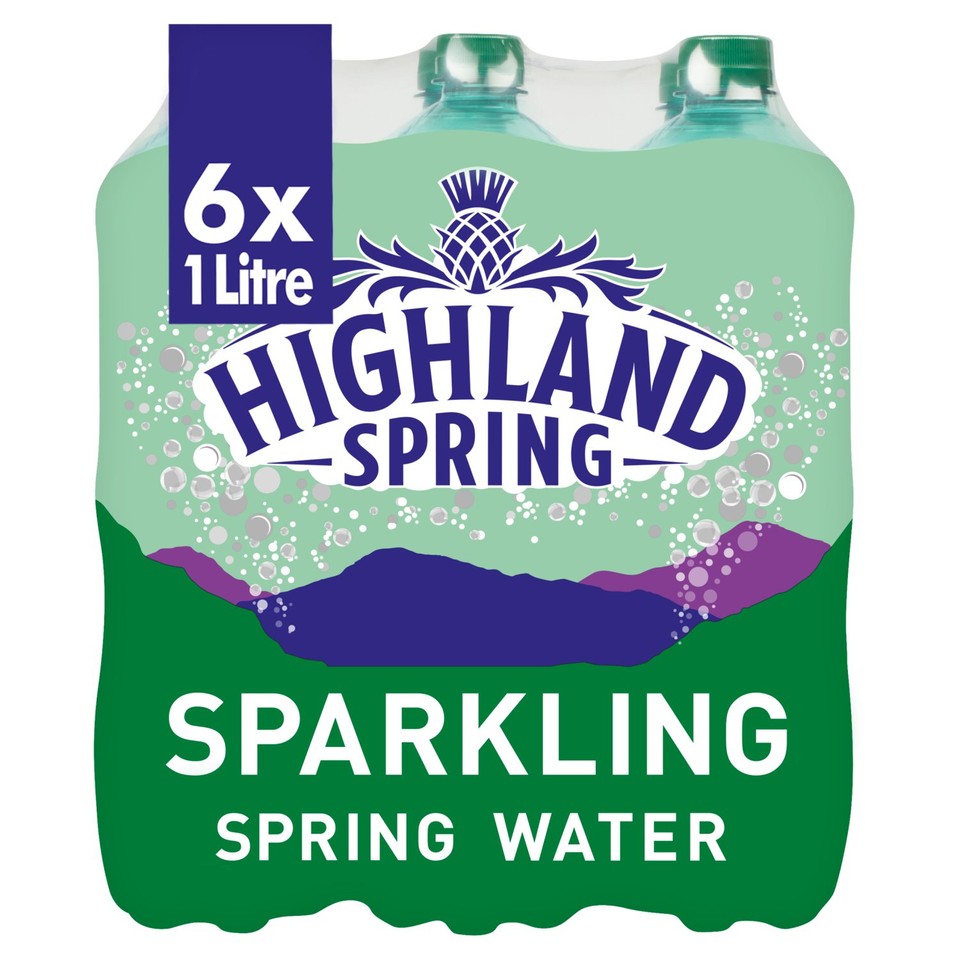 Highland Spring Sparkling Spring Water - Morrisons Online Groceries ...