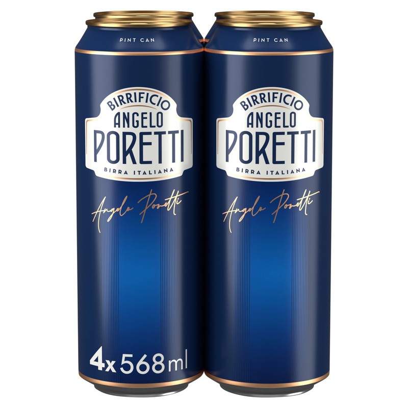 Birrificio Angelo Poretti 4x568ml - Morrisons Online Groceries & Offers