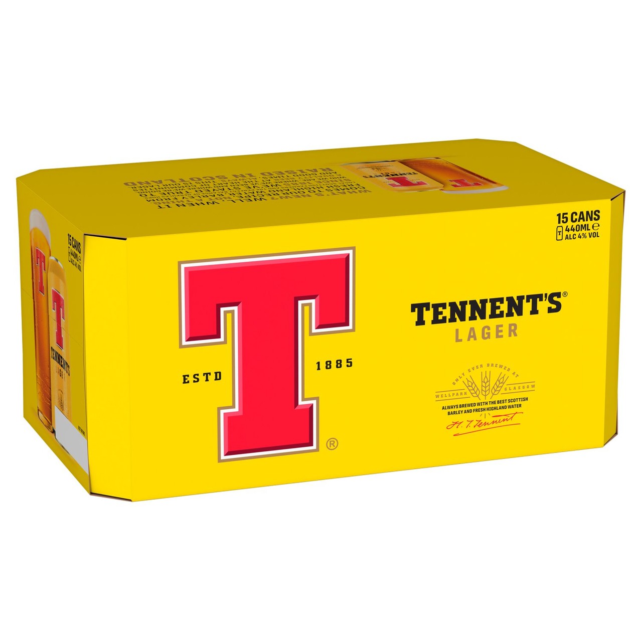 Tennent's Lager (Abv 4%) - Morrisons Online Groceries & Offers