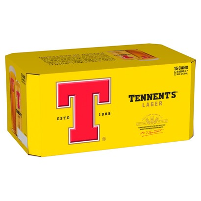 Tennent's Lager (Abv 4%) - Morrisons Online Groceries & Offers