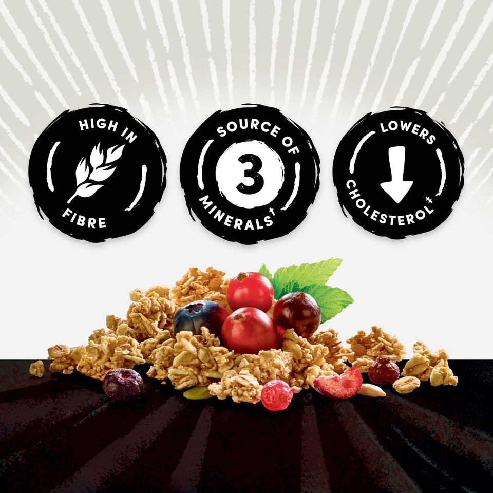 Jordans Super Berry Granola Breakfast Cereal - Morrisons Online ...
