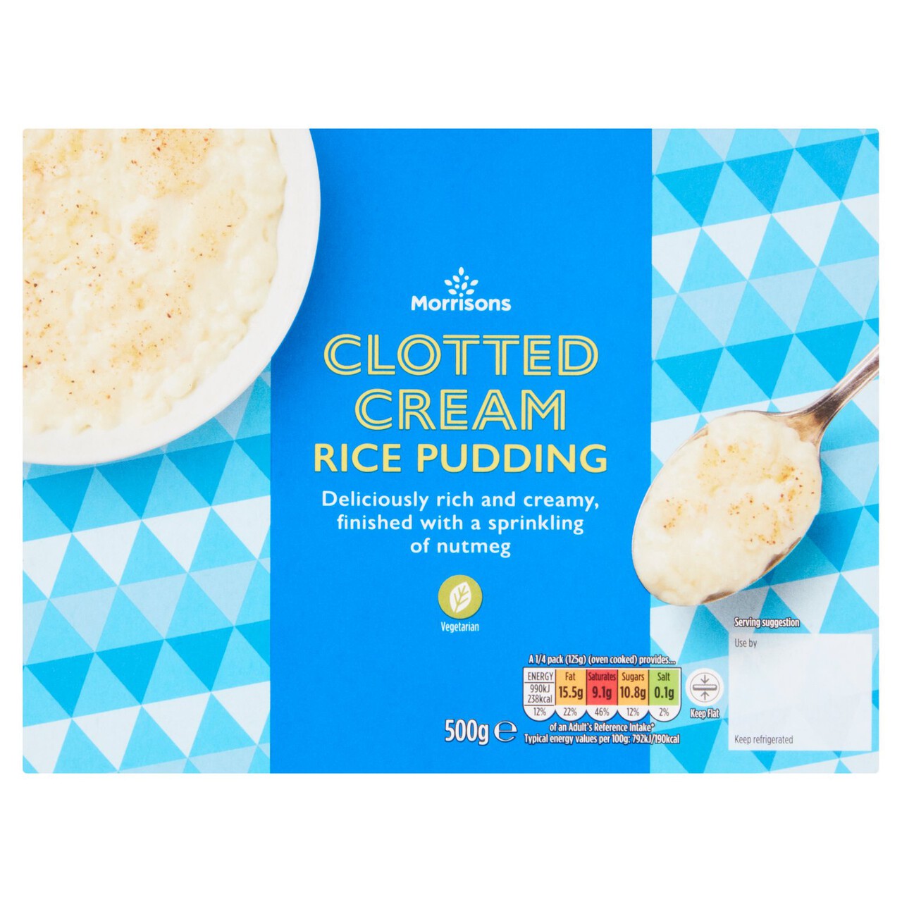 Morrisons Family Clotted Cream Rice Pudding - Morrisons Online ...