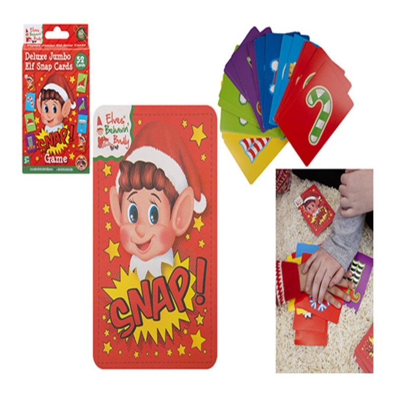 Elves Behavin' Badly Elf Snap Card Game - Morrisons Online Groceries ...