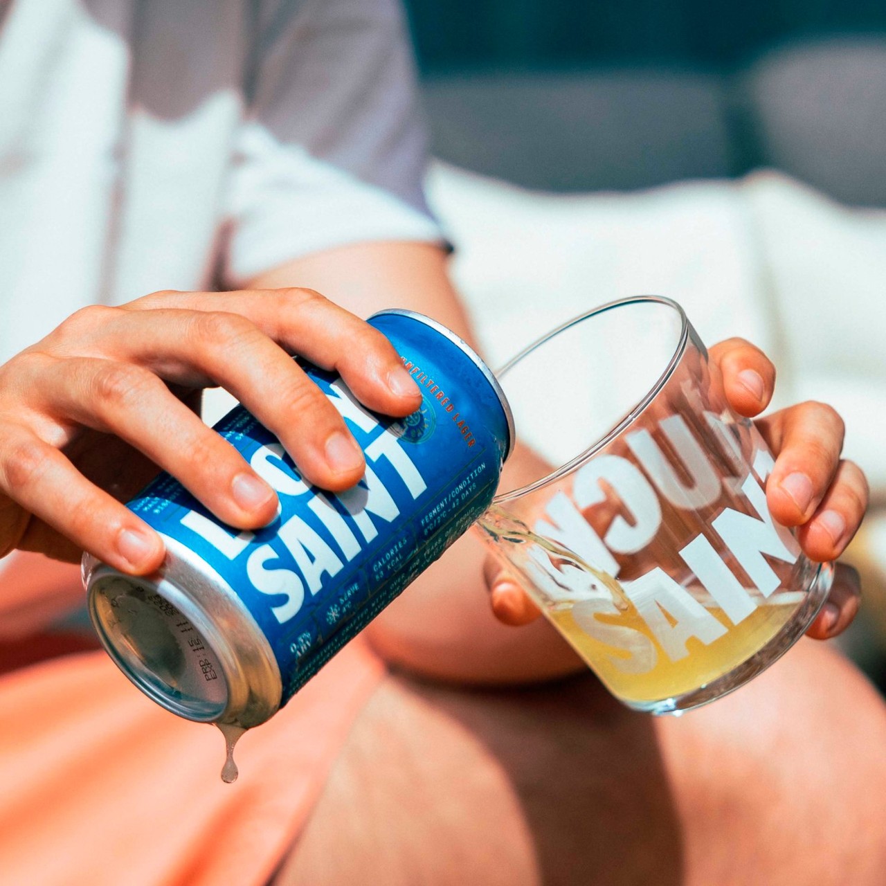 Lucky Saint Unfiltered Alcohol Free Lager Can - Morrisons Online ...