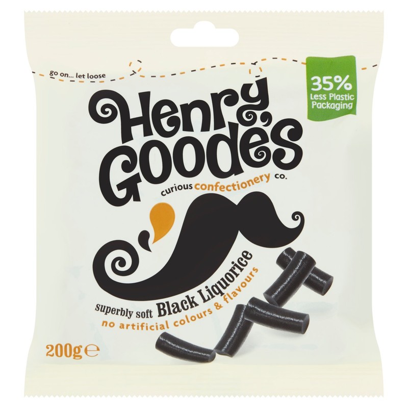 Henry Goode's Soft Eating Liquorice 200g - Morrisons Online Groceries ...
