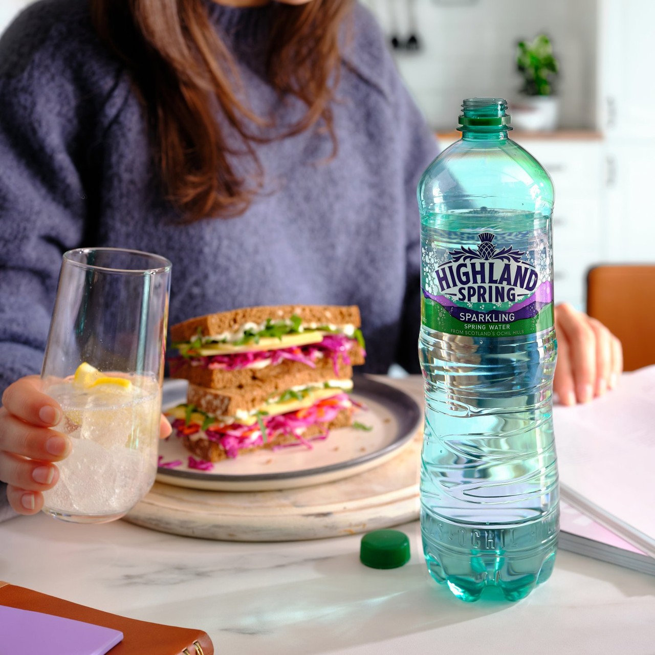 Highland Spring Sparkling Spring Water - Morrisons Online Groceries ...