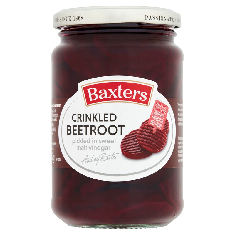 Baxters Crinklecut Beetroot (340g) - Morrisons Online Groceries & Offers