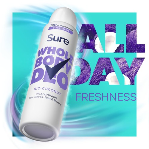 Sure Women Rio Coconut 72H Whole Body Deodorant 150ml - Morrisons ...