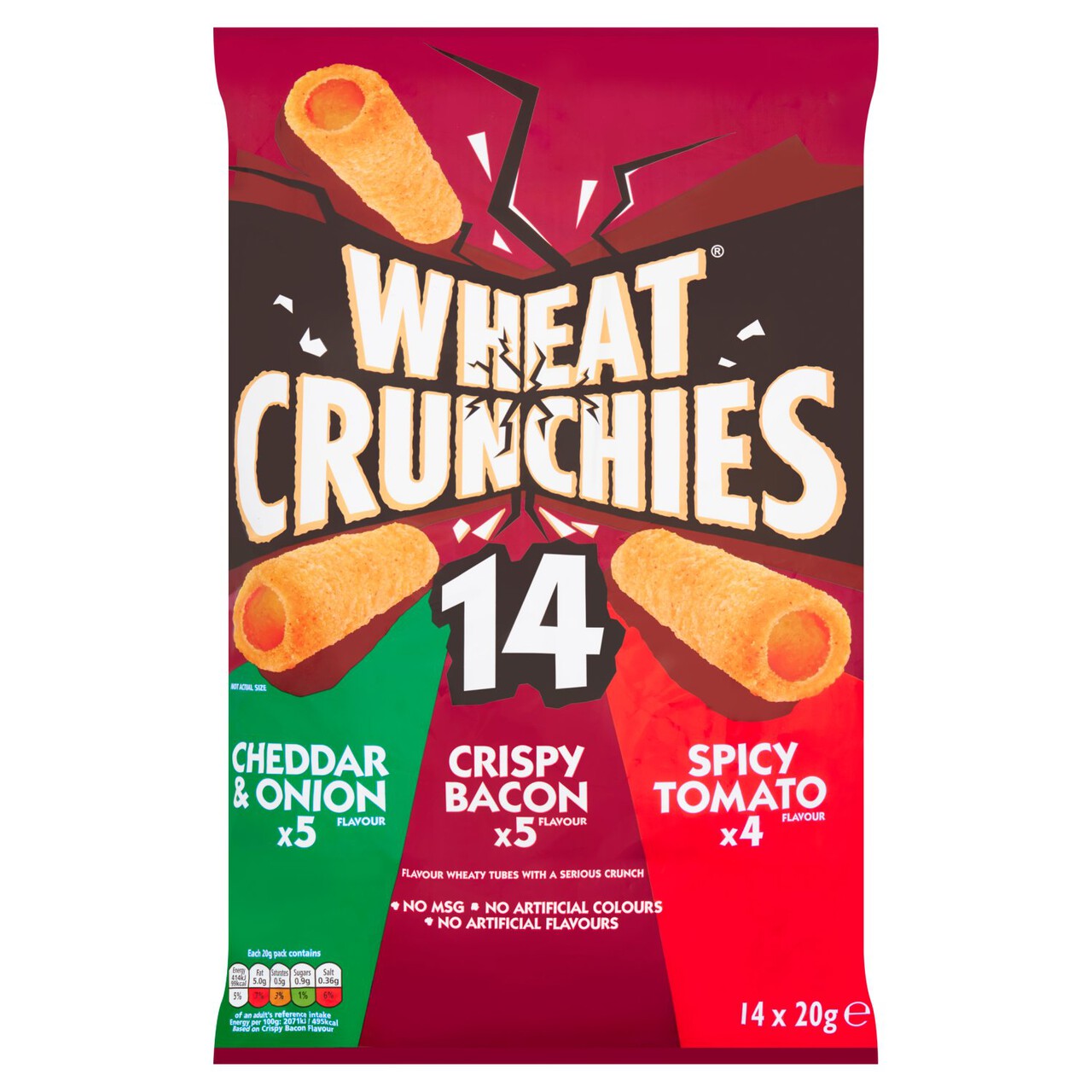 Wheat Crunchies Variety Multipack Crisps - Morrisons Online Groceries ...