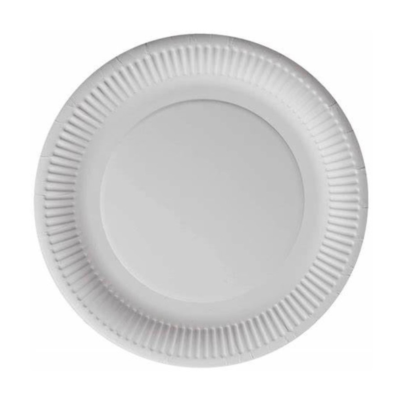 Nutmeg Home Essentials White Paper Plates 50 Pack - Morrisons Online ...