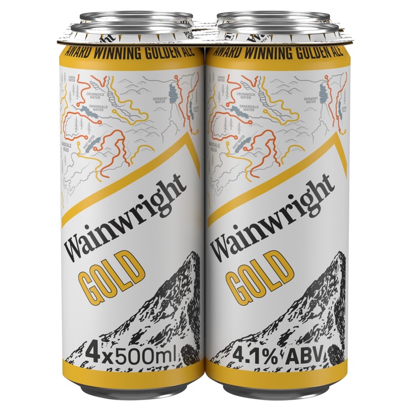 Wainwright Golden Ale Beer 4x500ml - Morrisons Online Groceries & Offers