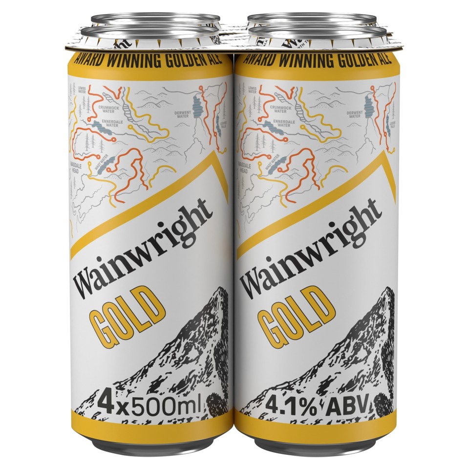 Wainwright Golden Ale Beer 4x500ml - Morrisons Online Groceries & Offers