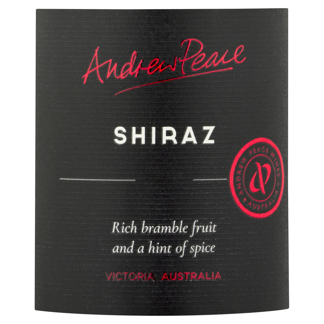 Andrew Peace Wines Black Label Signature Shiraz - Morrisons Online ...