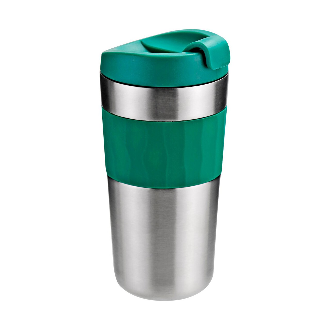 Nutmeg Home Stainless Steel Double Wall With Silicone Wrap Sage Green ...