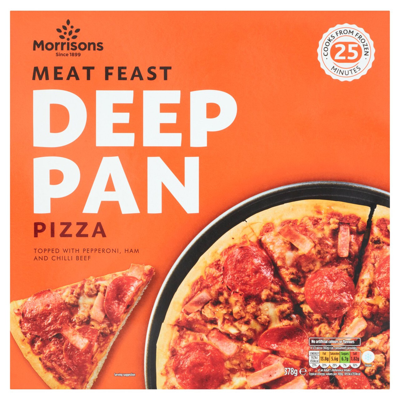 Morrisons Deep Pan Meat Feast - Morrisons Online Groceries & Offers