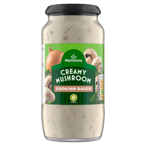 Morrisons Creamy Mushroom Sauce 460g - Morrisons Online Groceries & Offers