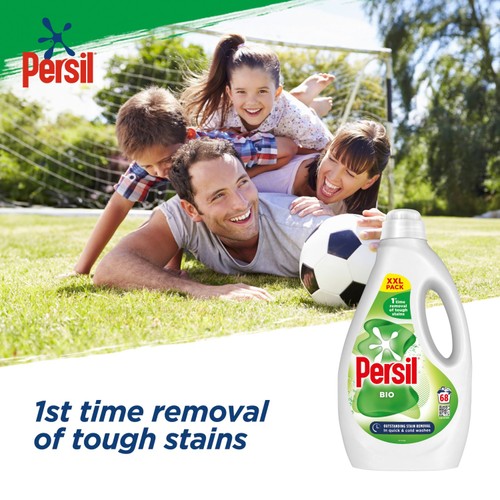 Persil Bio Liquid Laundry Washing Detergent 68 Washes - Morrisons ...