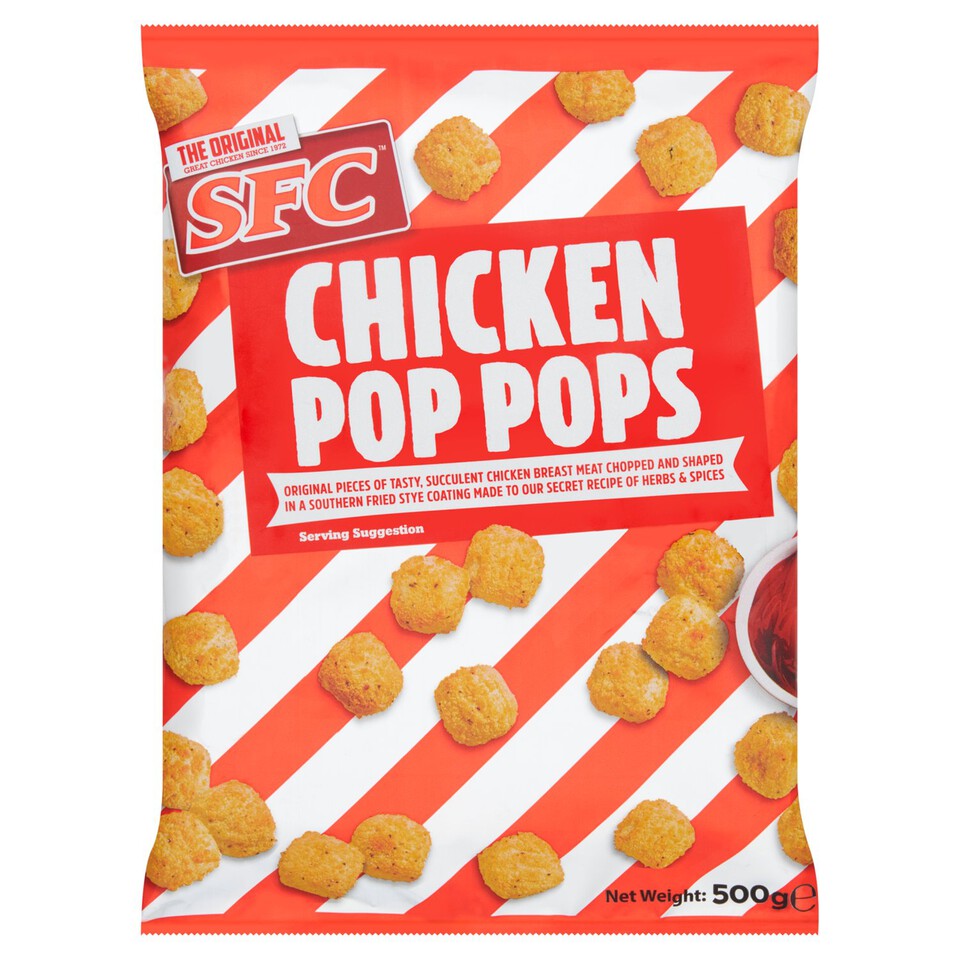 SFC Chicken Pop Pops - Morrisons Online Groceries & Offers