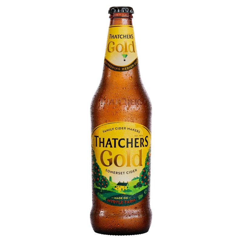 Thatchers Gold Cider Bottle - Morrisons Online Groceries & Offers
