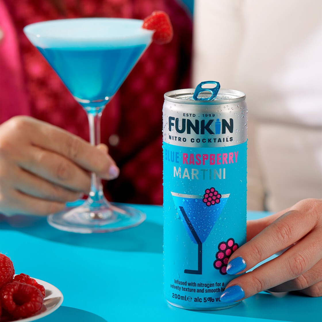 Funkin Nitro Cocktails Blue Raspberry Martini - Morrisons Online ...