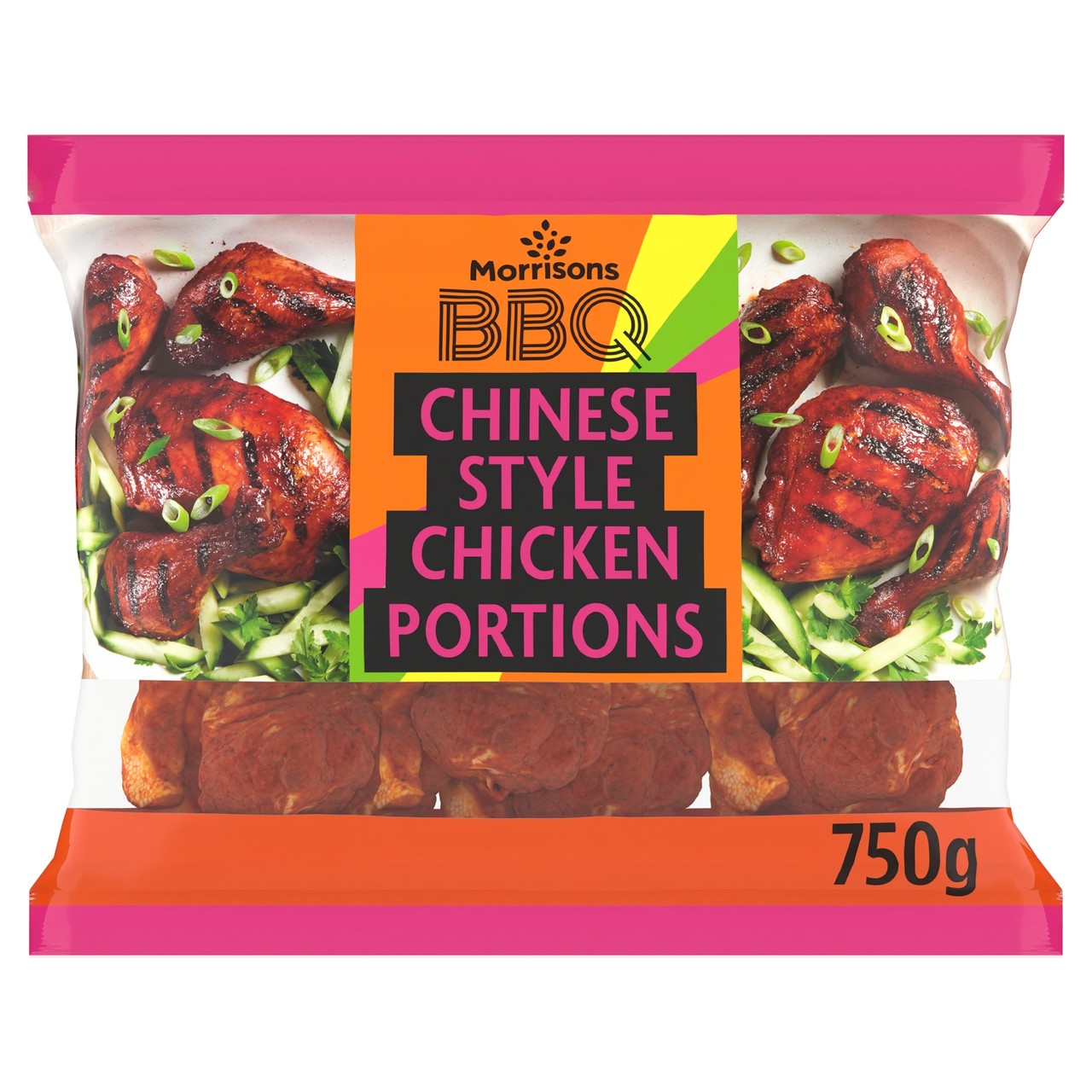 Morrisons BBQ Chinese Style Chicken Portions 750g - Morrisons Online Groceries & Offers
