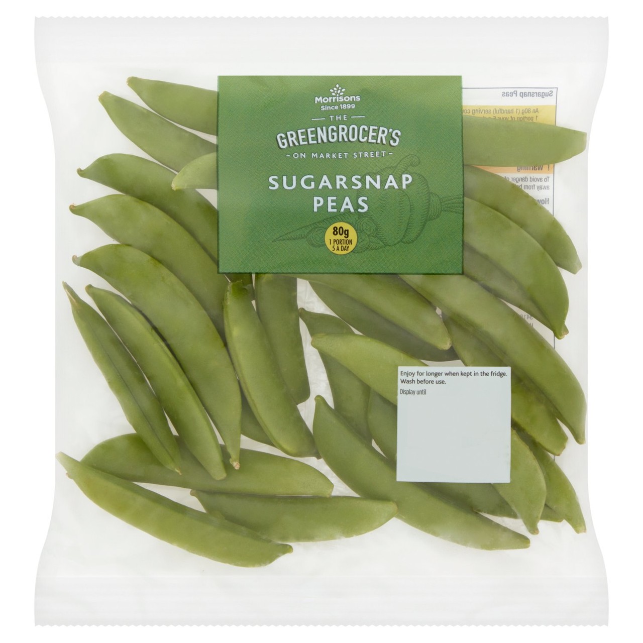 Morrisons Sugar Snap Peas 150g - Morrisons Online Groceries & Offers