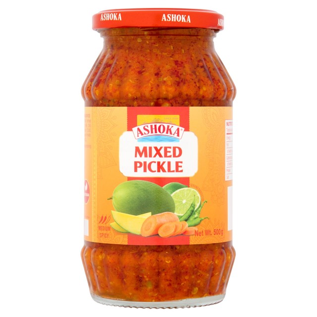 Ashoka Mixed Pickle 500g - Morrisons Online Groceries & Offers