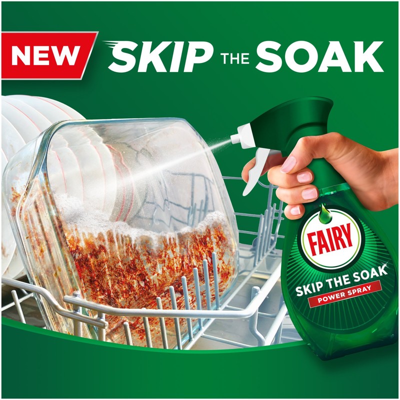 Fairy Skip The Soak Power Spray Lemon - Morrisons Online Groceries & Offers