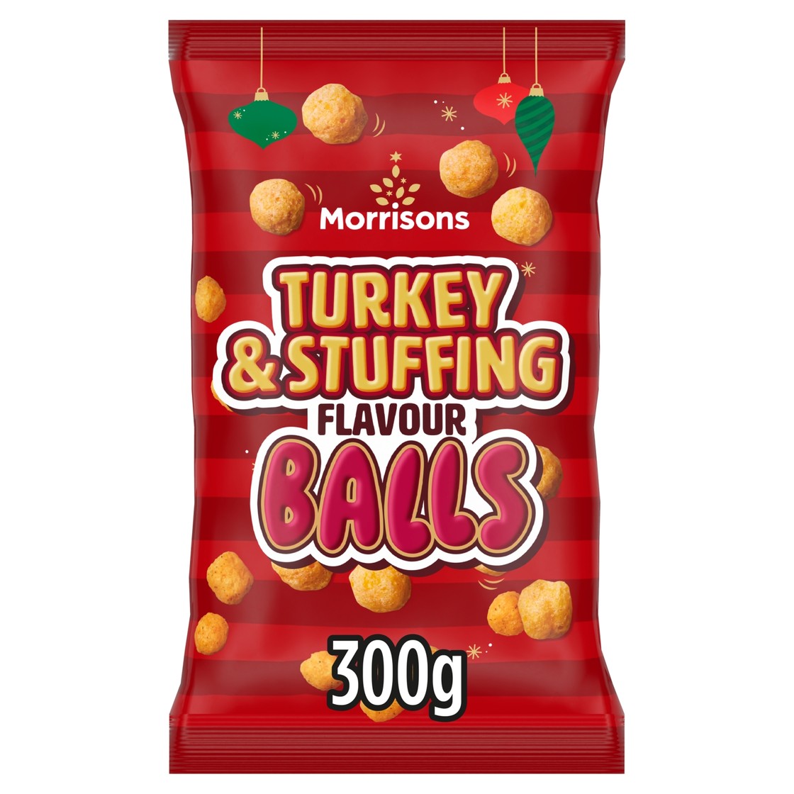 Morrisons Festive Edition Turkey & Stuffing Flavour Balls 300g ...