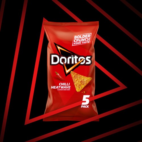 Doritos Chilli Heatwave Tortilla Chips Multipack Crisps - Morrisons Online Groceries & Offers