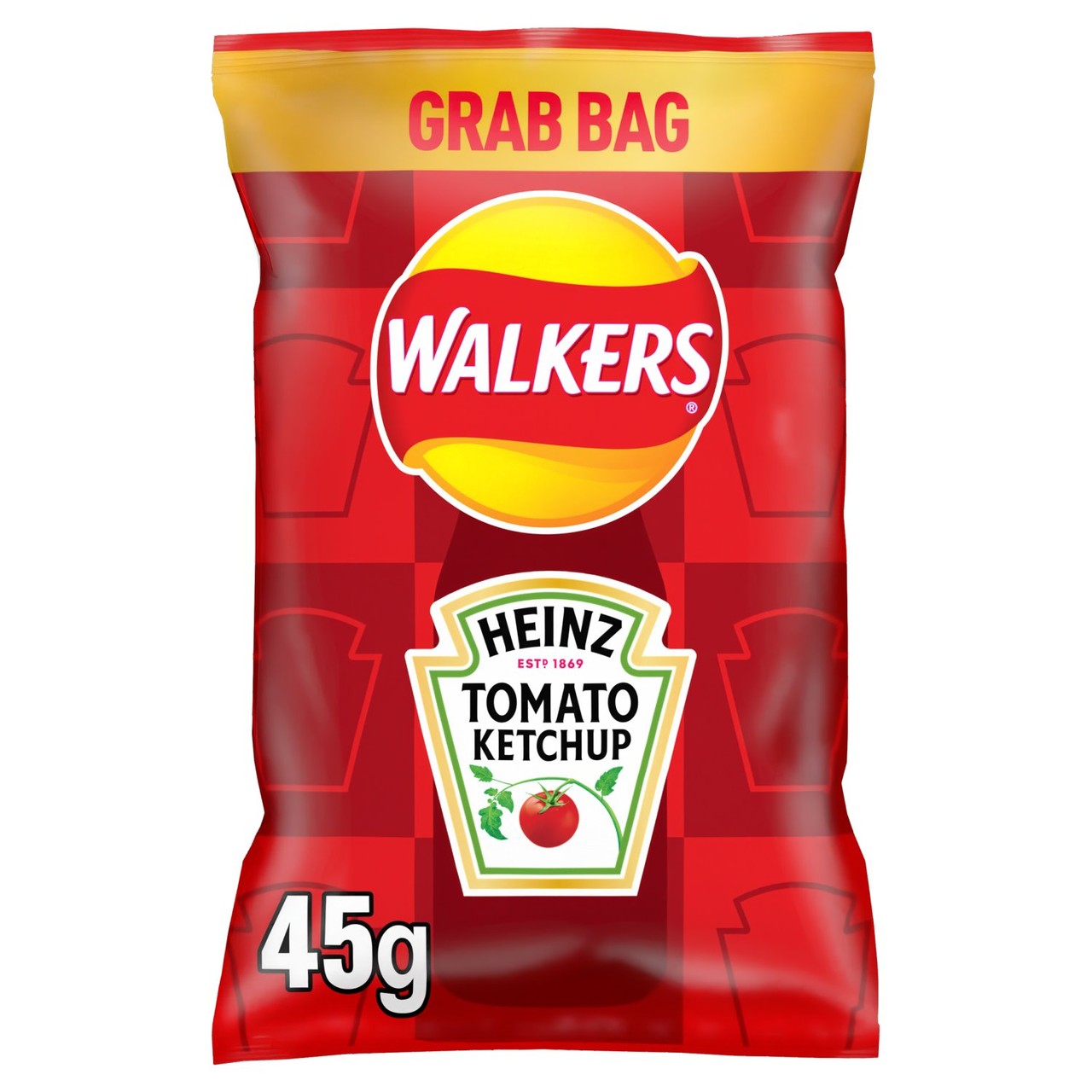 Walkers Heinz Tomato Ketchup Crisps 45g - Morrisons Online Groceries & Offers