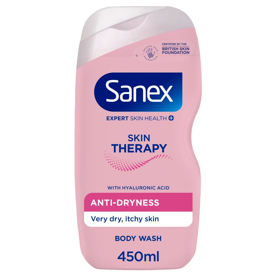 Sanex Skin Therapy Anti-Dryness Shower Gel 450ml - Morrisons Online ...