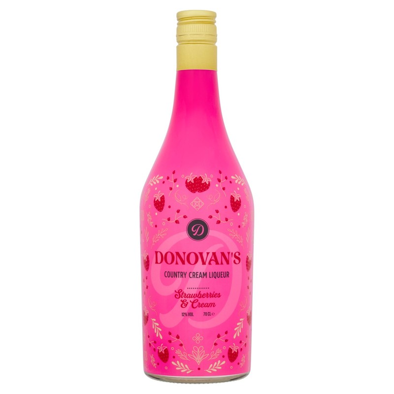 Donovan's Strawberries & Cream Country Cream Liqueur 70CL - Morrisons ...
