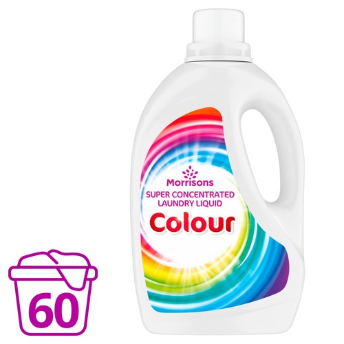 Morrisons Colour & Protect Super Concentrated Laundry Liquid 60 Washes ...