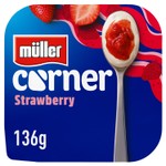 Muller Corner Strawberry Yogurt 136g - Morrisons Online Groceries & Offers