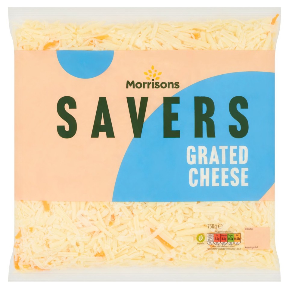 Morrisons Savers Grated Mixed Cheese - Morrisons Online Groceries & Offers