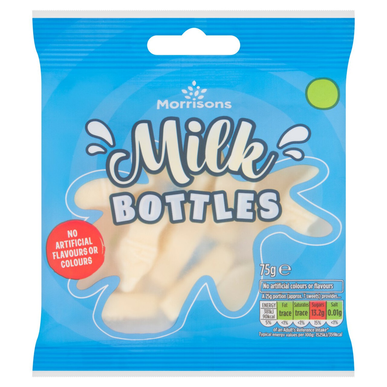 Morrisons Milk Bottles 75g - Morrisons Online Groceries & Offers