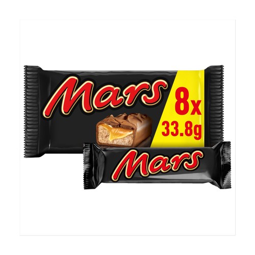 Mars Caramel, Nougat & Milk Chocolate Snack Size Multipack - Morrisons ...