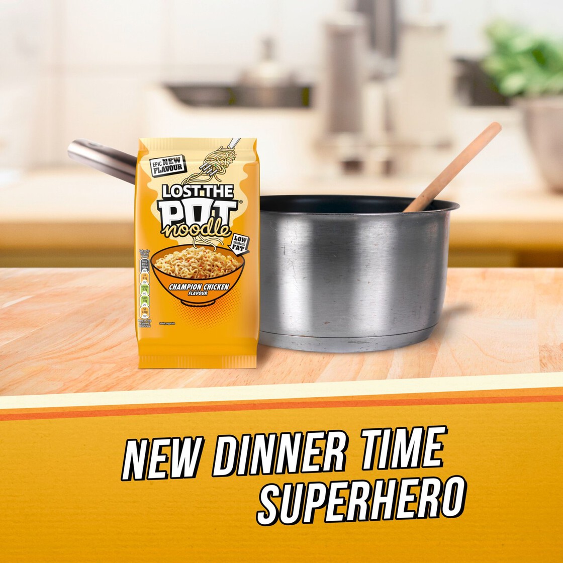 Pot Noodle Lost The Pot Champion Chicken - Morrisons Online Groceries ...