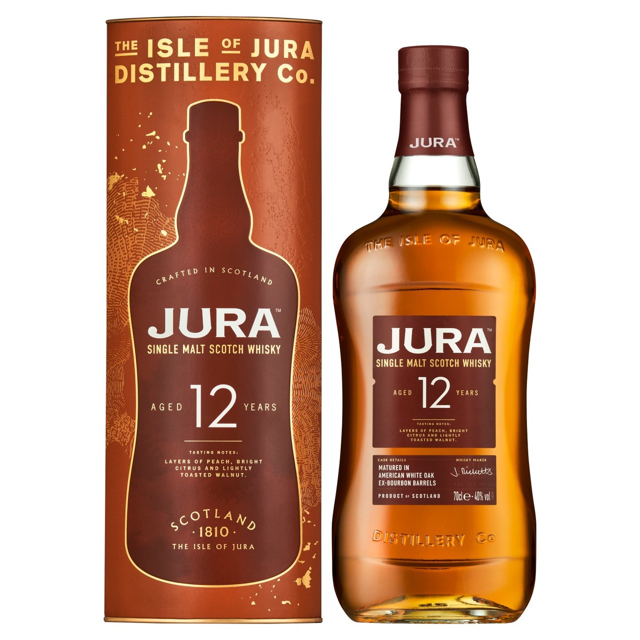 Jura 12 Year Single Malt Scotch Whiskey 70cl - Morrisons Online ...