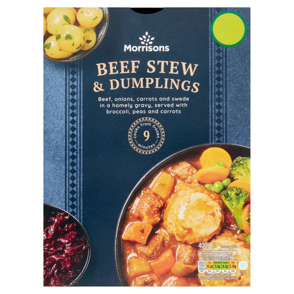 Morrisons Beef Stew & Dumplings - Morrisons Online Groceries & Offers