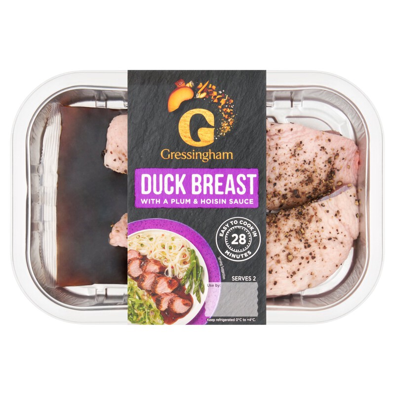 Gressingham Duck Breast Portions With Plum & Hoisin Sauce - Morrisons ...