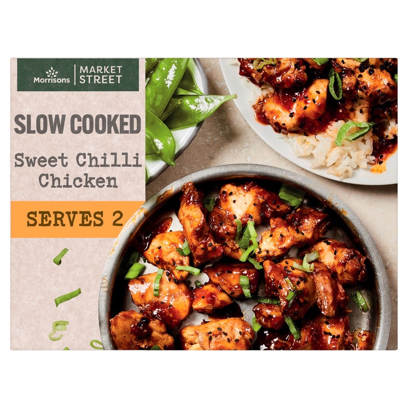 Morrisons Slow Cooked Sweet Chilli Chicken - Morrisons Online Groceries ...