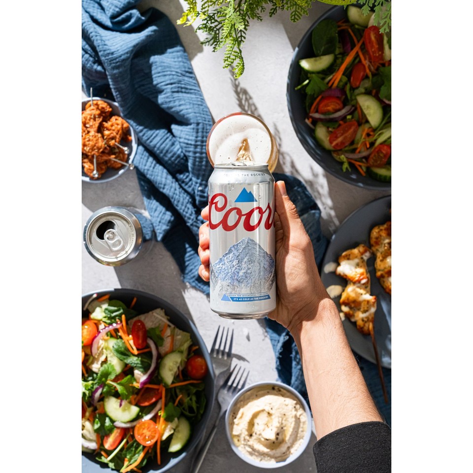 Coors Lager Beer Can 18 x 440ml - Morrisons Online Groceries & Offers