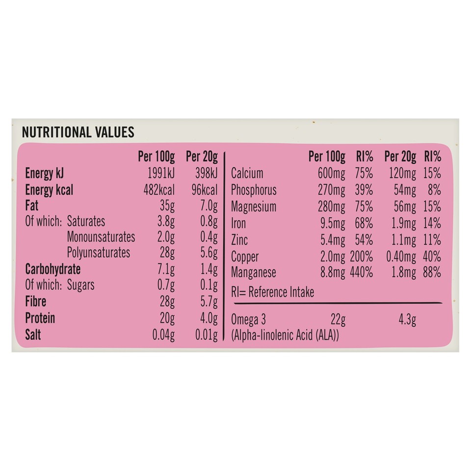 Linwoods Whole Chia - Morrisons Online Groceries & Offers
